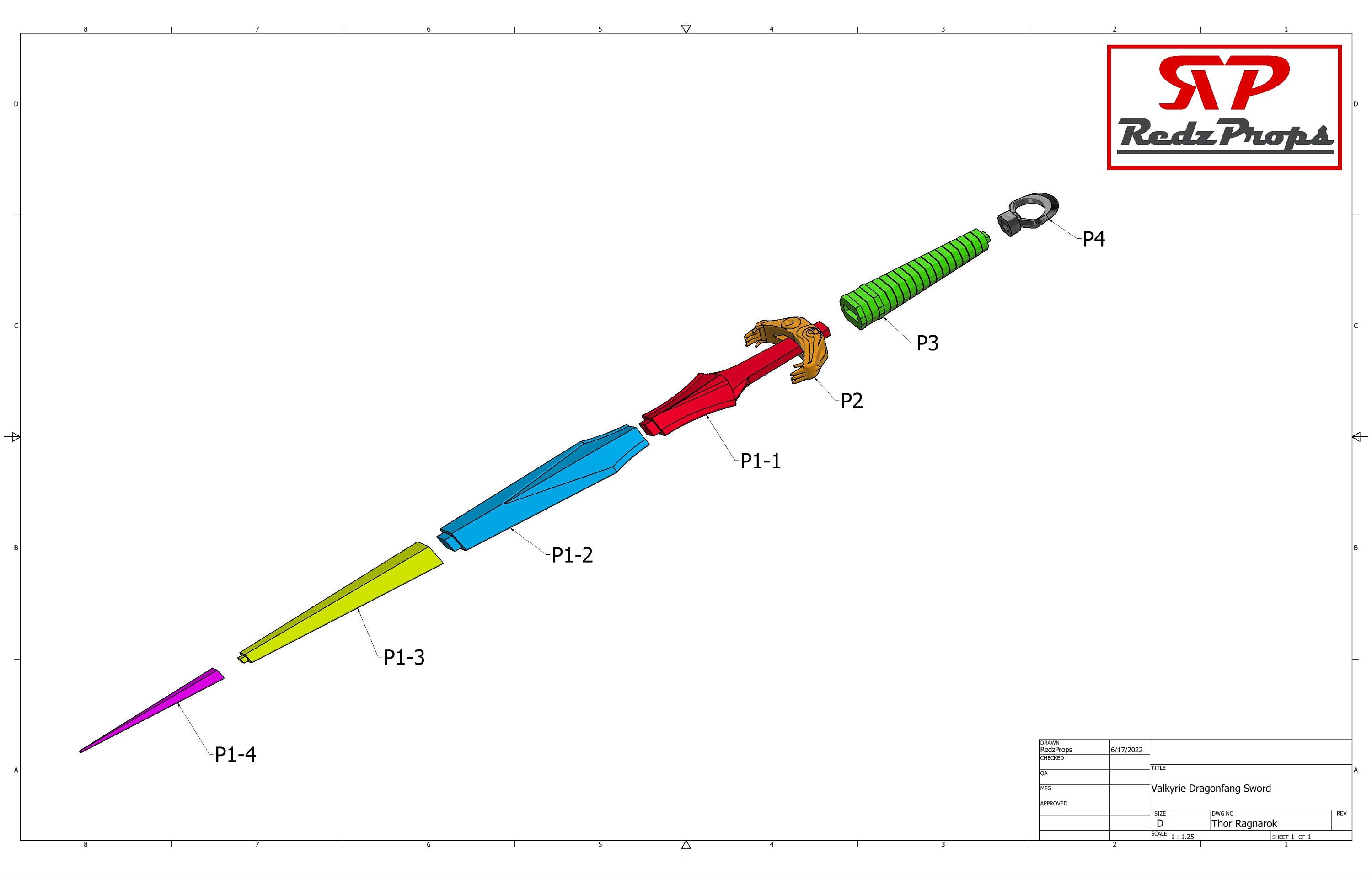 Valkyrie Ragnarok Sword 3d Digital Files - Etsy