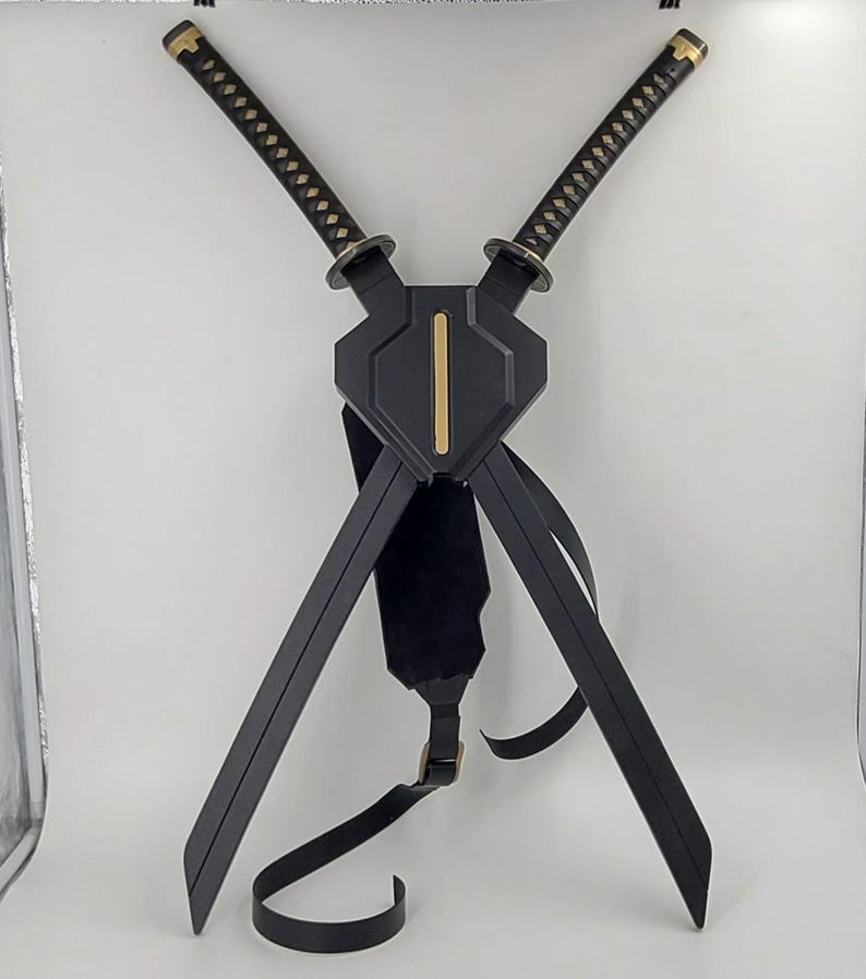 Deadpool 3 Katanas & Scabbard- 3d Printed - Etsy Australia