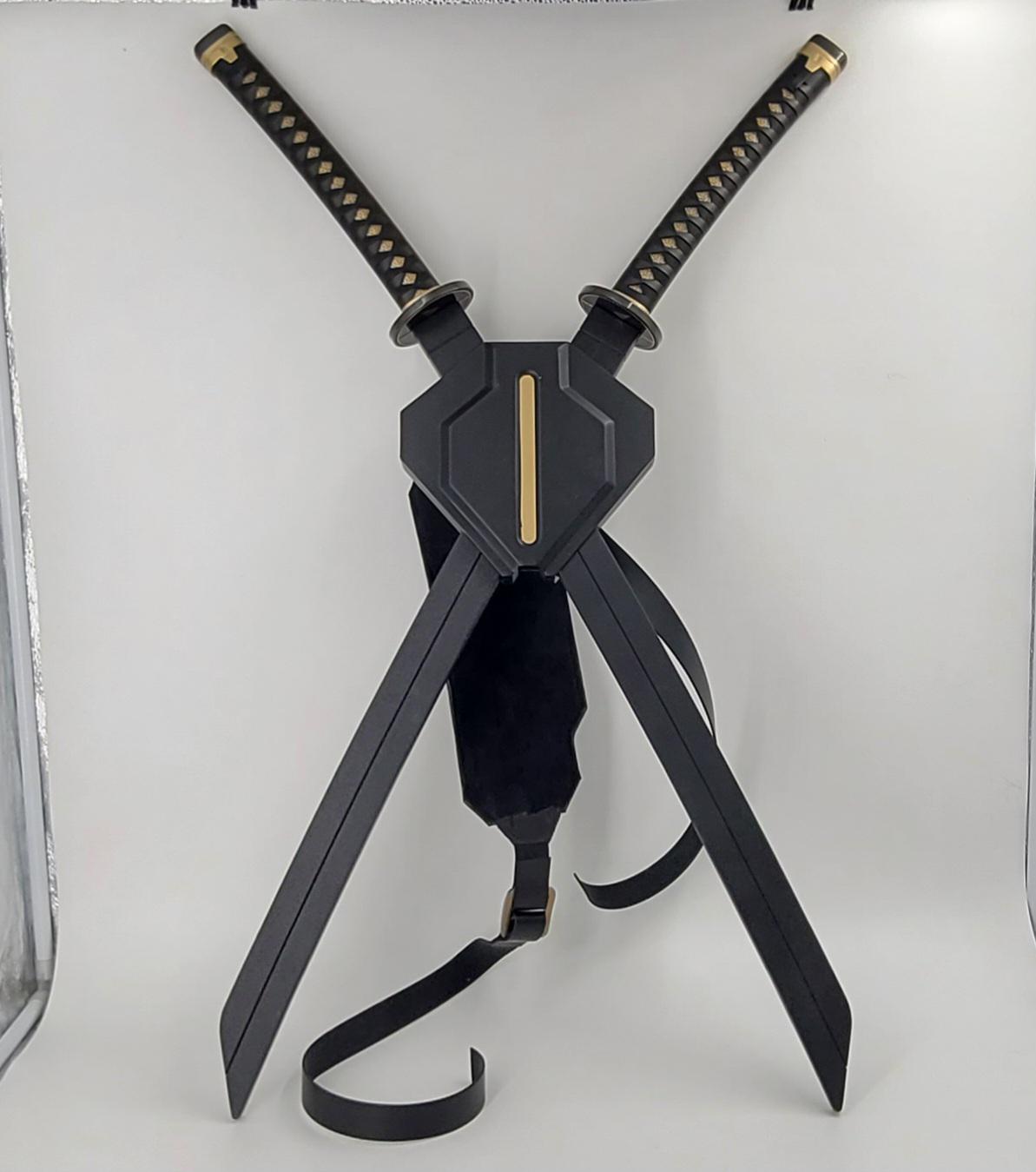 Deadpool 3 Katanas & Scabbard- 3d Printed - Etsy