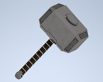 Thor Hammer Template - Etsy