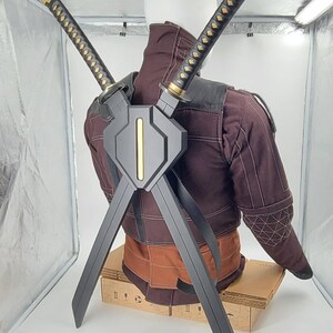 Deadpool 3 Katanas & Scabbard- 3d Printed - Etsy