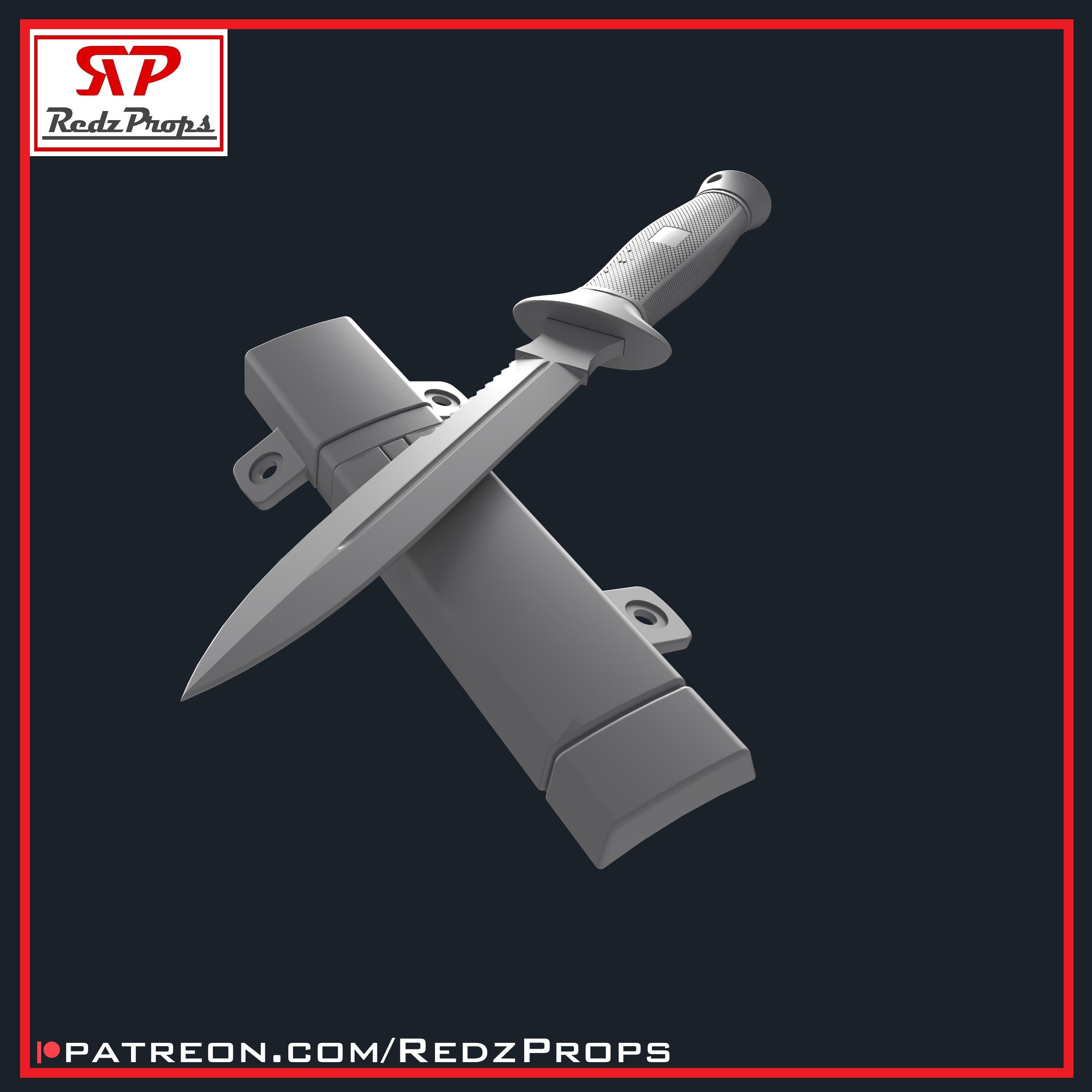 Deadpool 3 Leg Knife- 3d Digital Files - Etsy