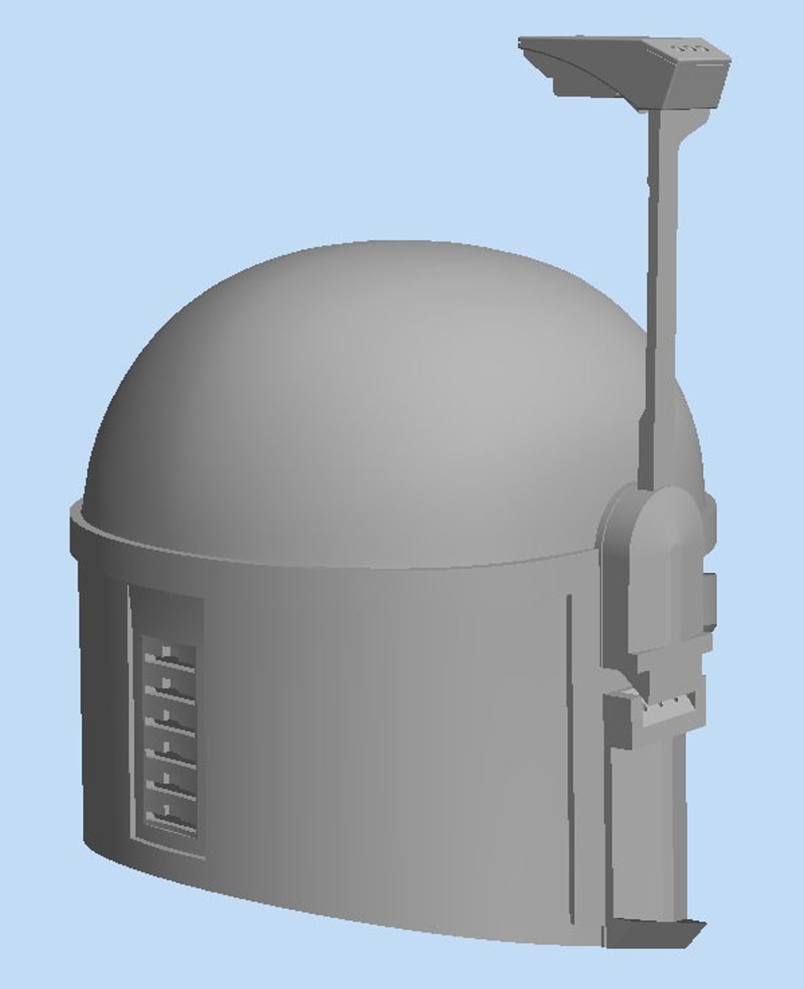 Boba Fett BOBF Helmet 3D Digital Files - Etsy