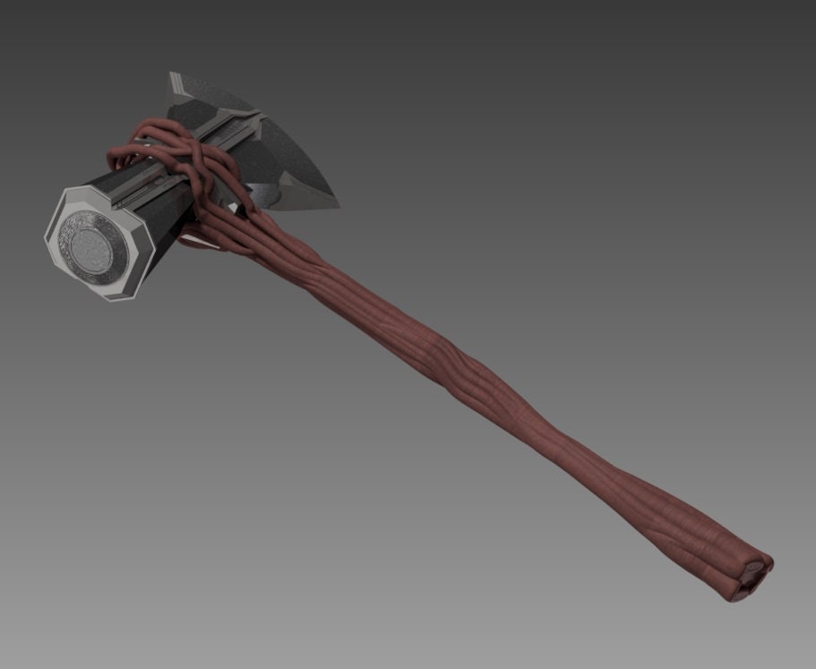 Thor Axe 3d Digital Files - Etsy