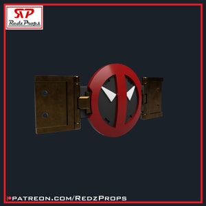 Deadpool 3 Buckle 3d Digital Files - Etsy