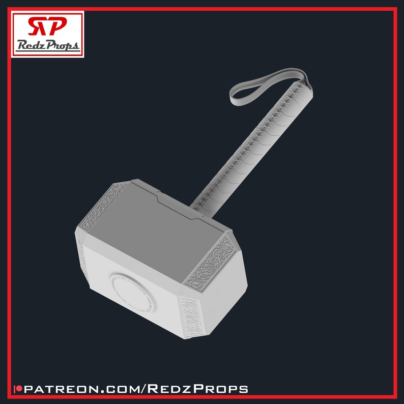 Mjolnir Thor 1- 3D Digital Files - Etsy