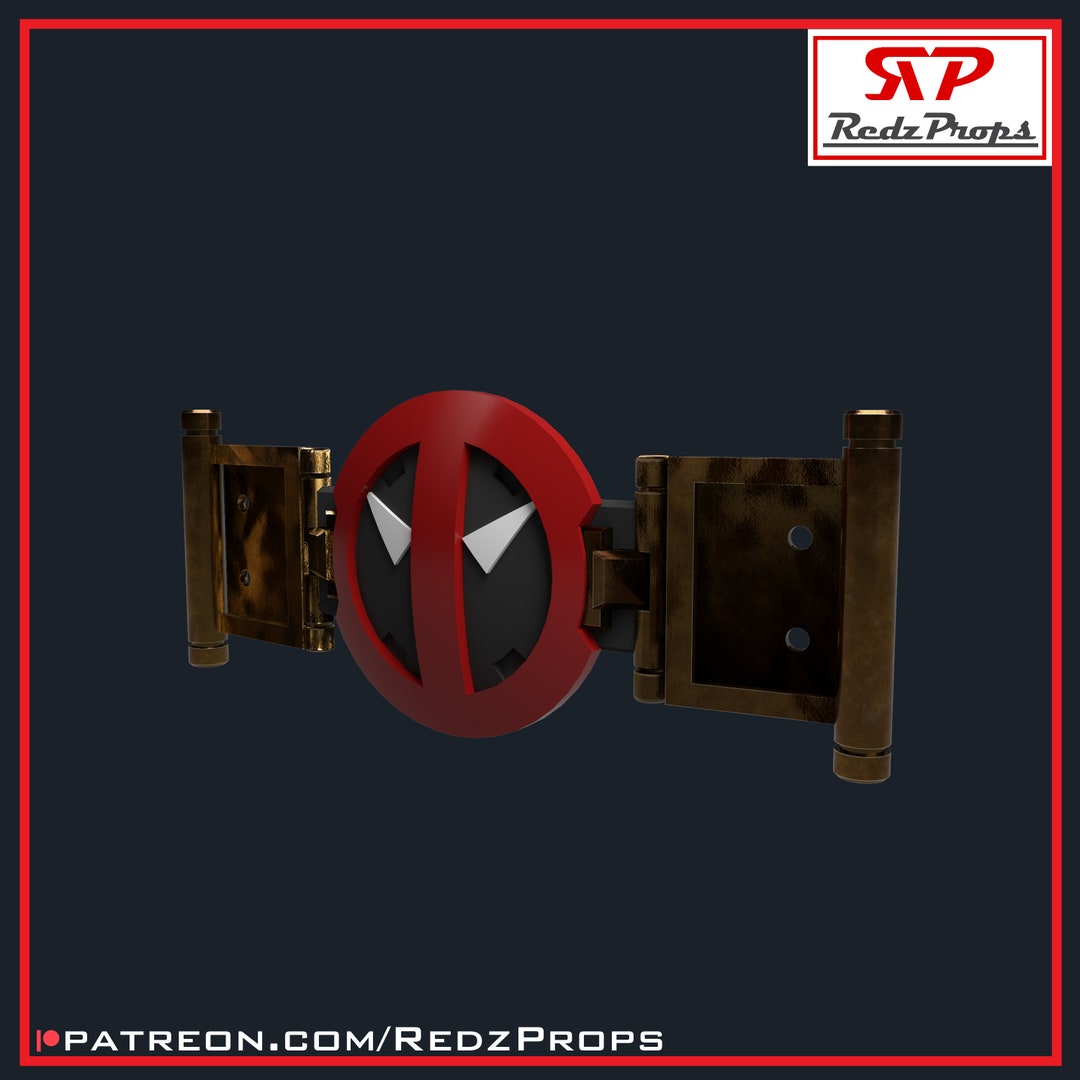 Deadpool 3 Buckle 3d Digital Files - Etsy
