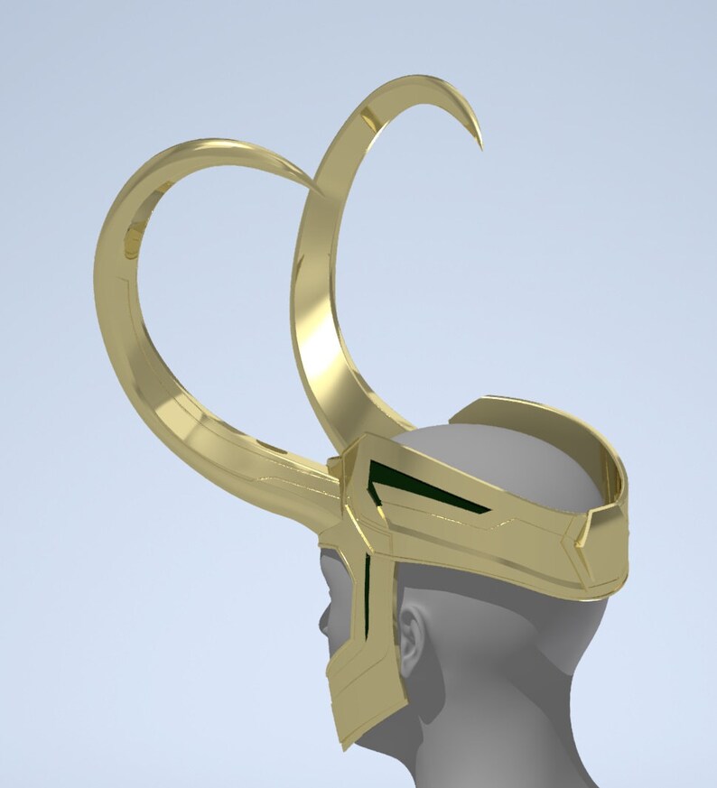 Loki Helmet 3d Digital Files - Etsy