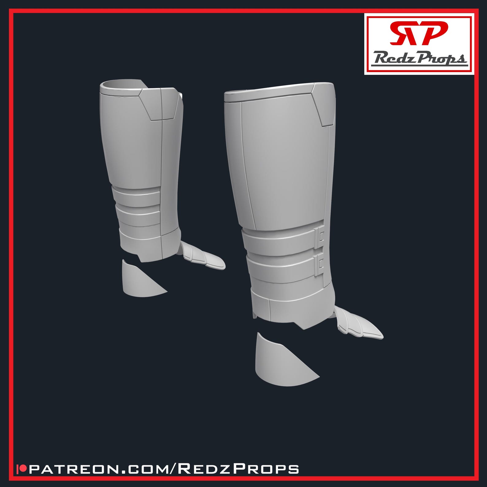 Deadpool 3 Shinguards & Covers- 3d Digital Files - Etsy