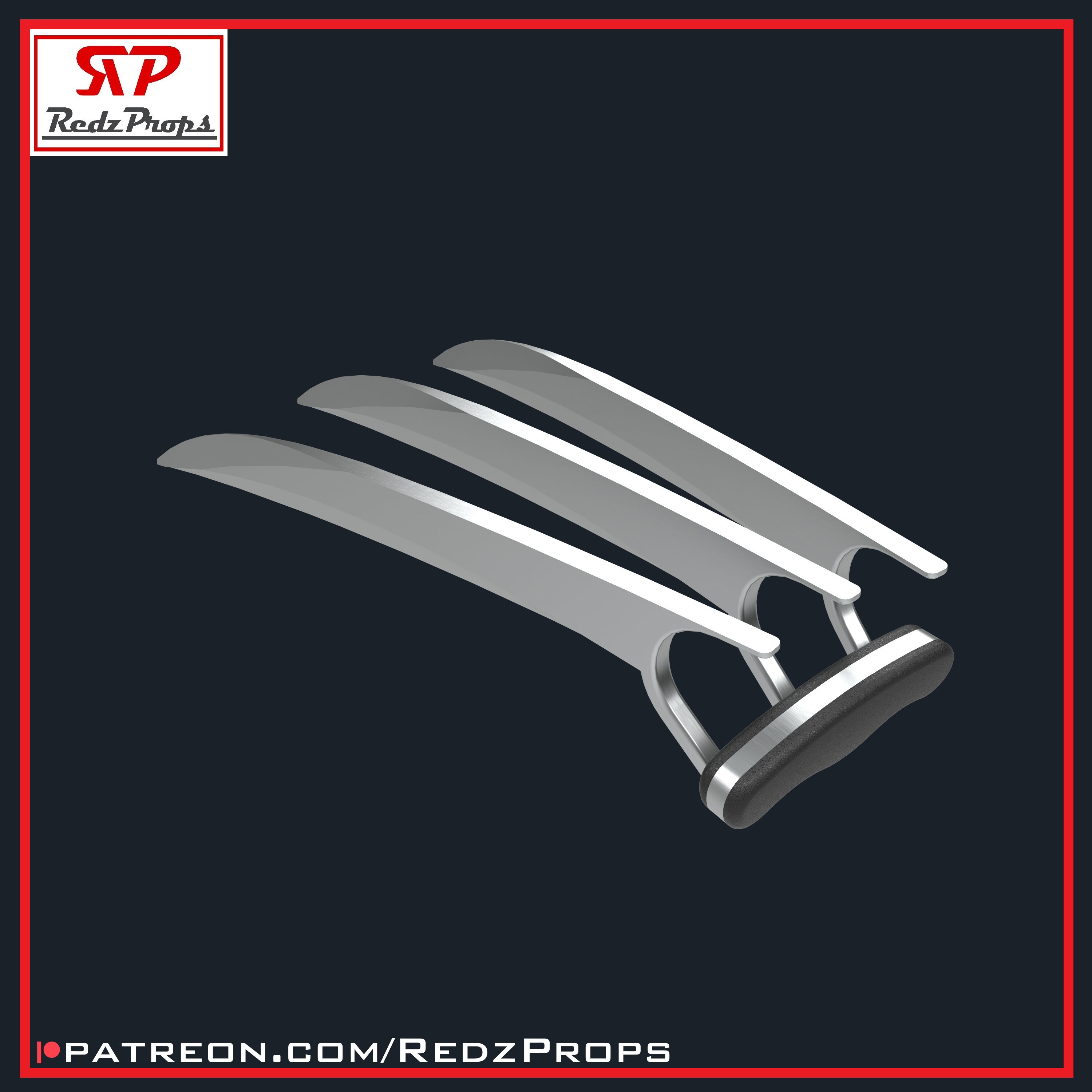Wolverine Claws- 3D Digital Files - Etsy