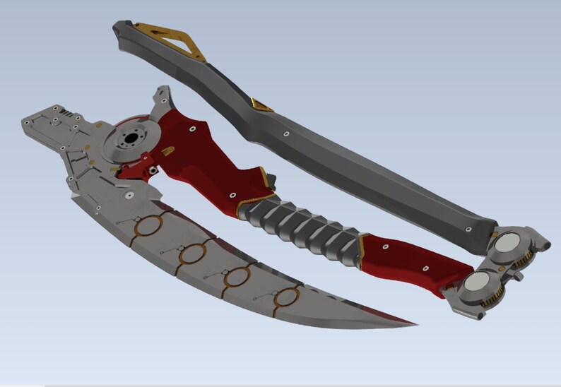 Apex Revenant Scythe 3d Digital Files | Etsy UK