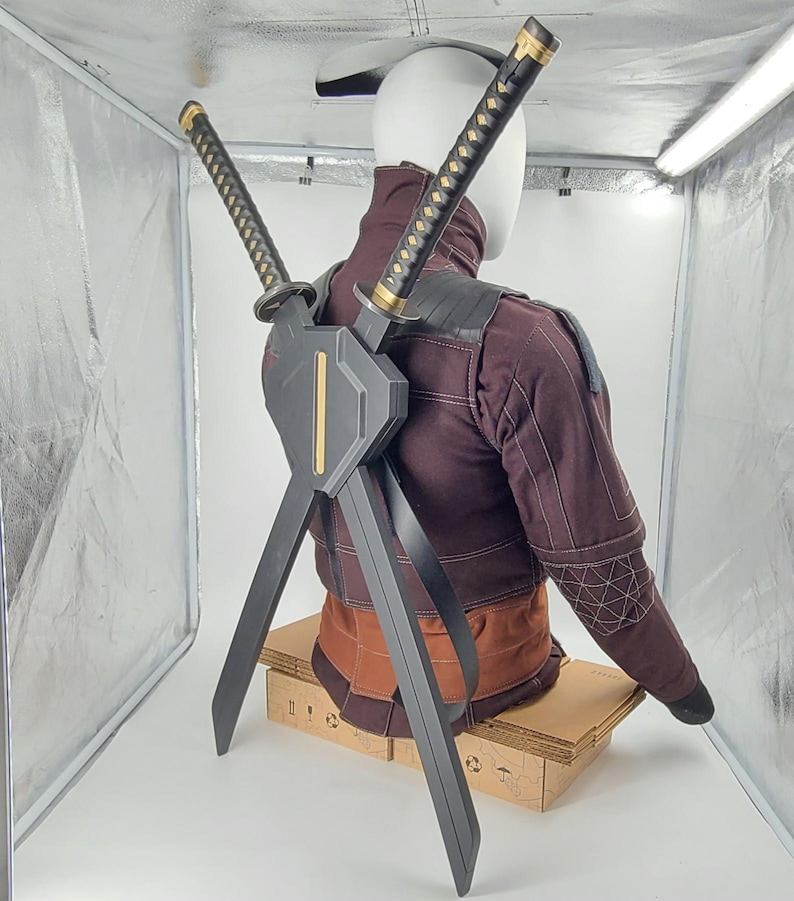 Deadpool 3 Katanas & Scabbard- 3d Printed - Etsy