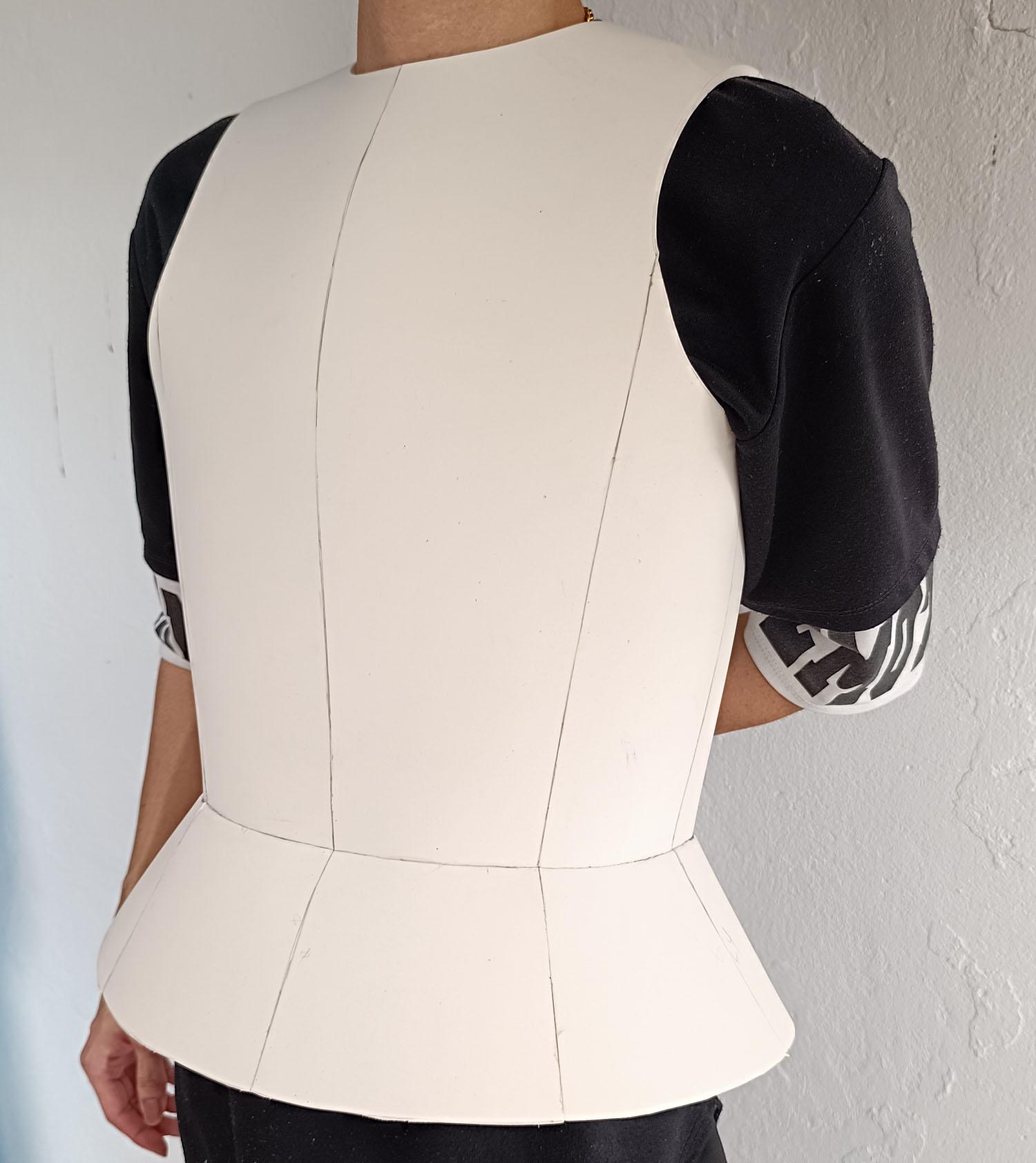 Simple Knight Breastplate Chest Plate Pattern Template - EVA Foam ...