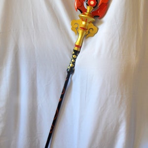 Genshin Impact Cosplay Prop Staff of Homa DIY Template | Etsy