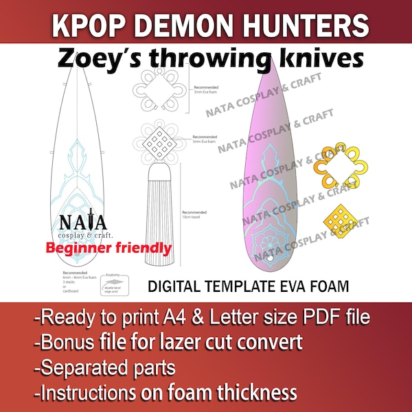 Kpop Daggers - Etsy