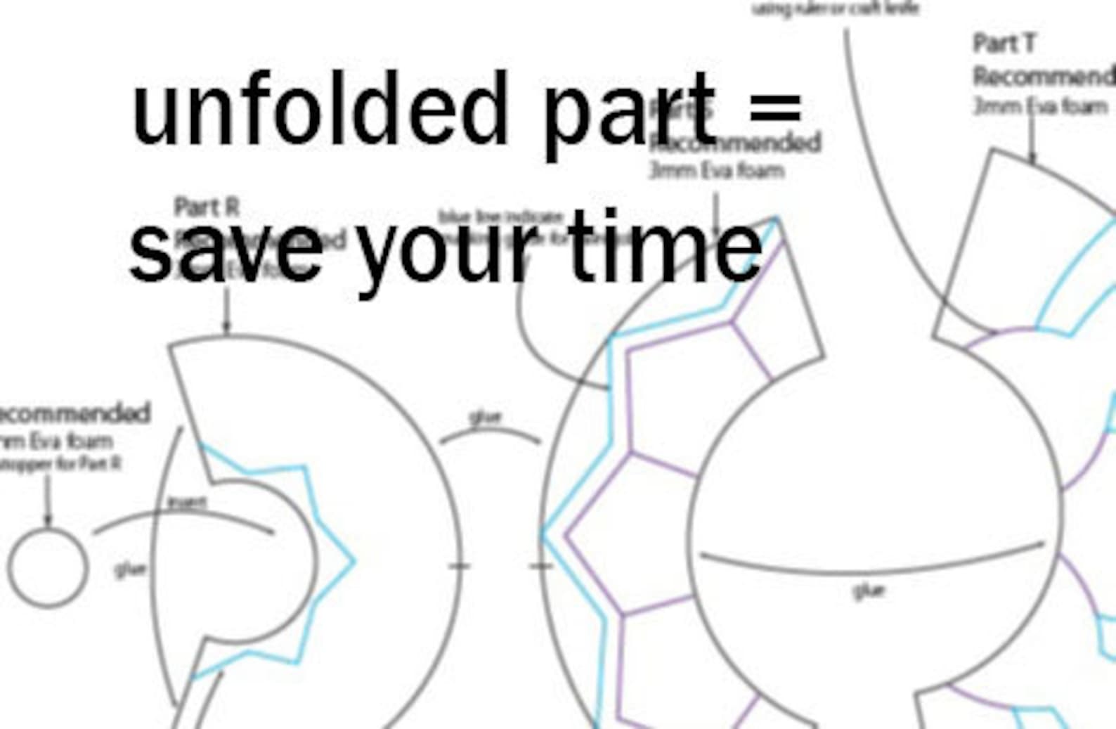 Genshin Impact Cosplay Prop Wanderer's Hat Digital DIY Template Pattern ...