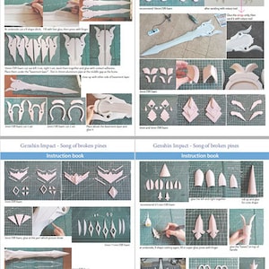 Genshin Impact Cosplay Prop - Song of Broken Pines, Digital DIY ...