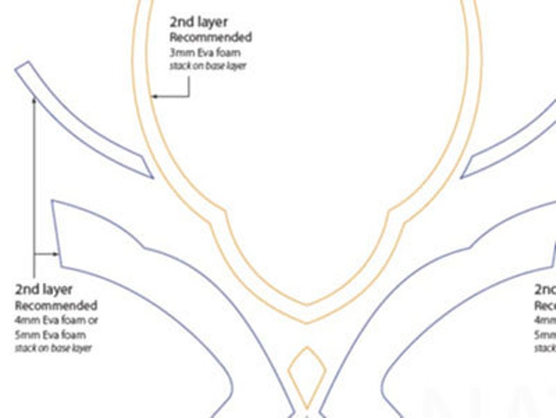 Buy Genshin Impact Cosplay Prop Raiden Shogun Shoulder Guard Online in ...