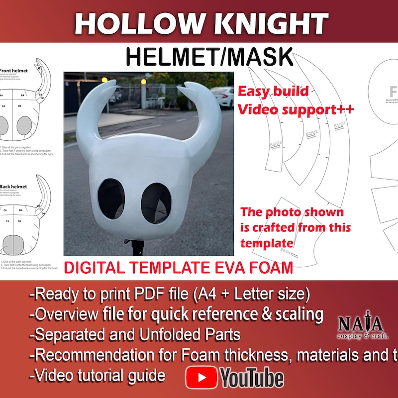 Hollow Knights Helmet - Etsy
