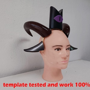 The Goat Cosplay Accessories Cult of the Lamb Cosplay Template Pattern ...