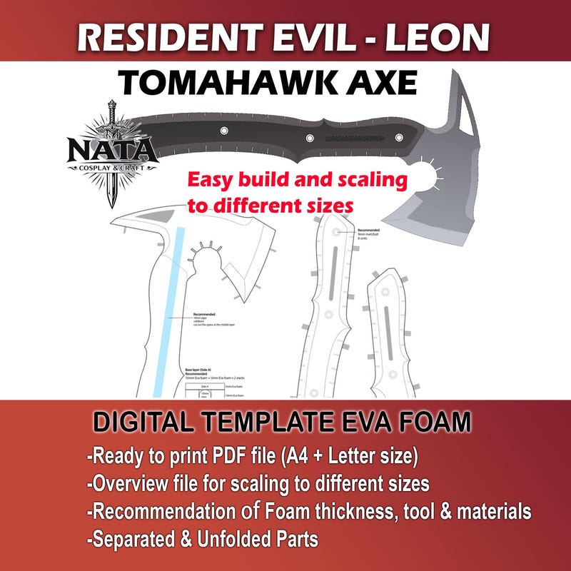 Resident Evil Leons Axe - Etsy