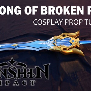 Genshin Impact Cosplay Prop - Song of Broken Pines, Digital DIY ...