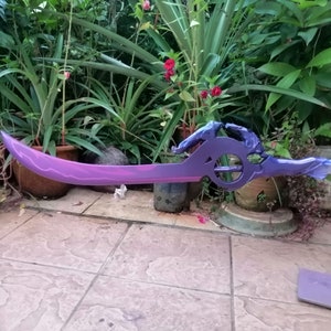 Genshin Impact Cosplay Prop Engulfing Lightning DIY | Etsy