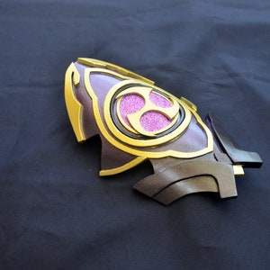 Genshin Impact Cosplay Prop - Raiden Shogun Shoulder Guard Armor DIY ...