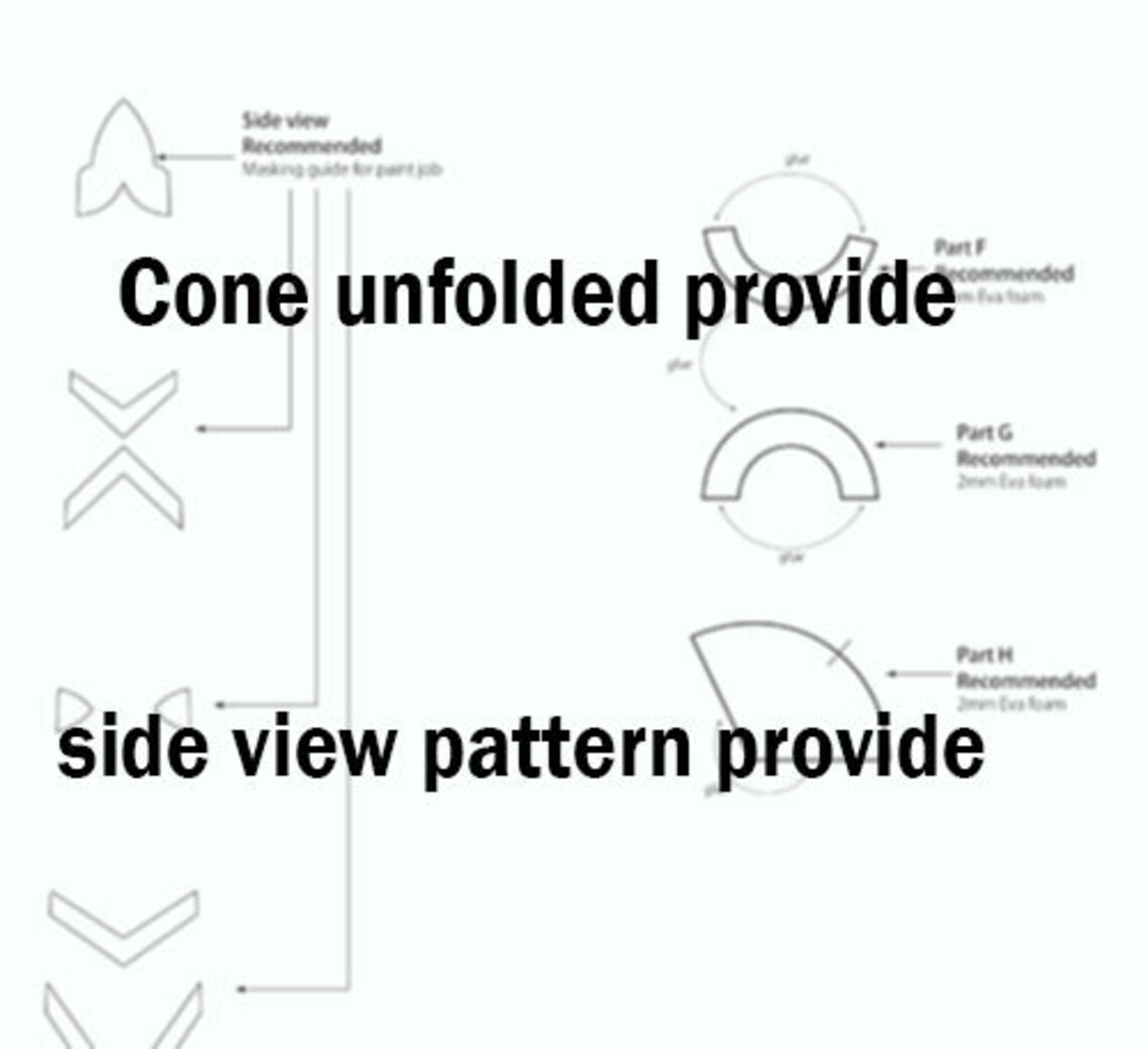 Genshin Impact Cosplay Prop - Venti's Lyre Digital DIY Template Pattern ...