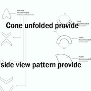 Genshin Impact Cosplay Prop - Venti's Lyre Digital DIY Template Pattern ...