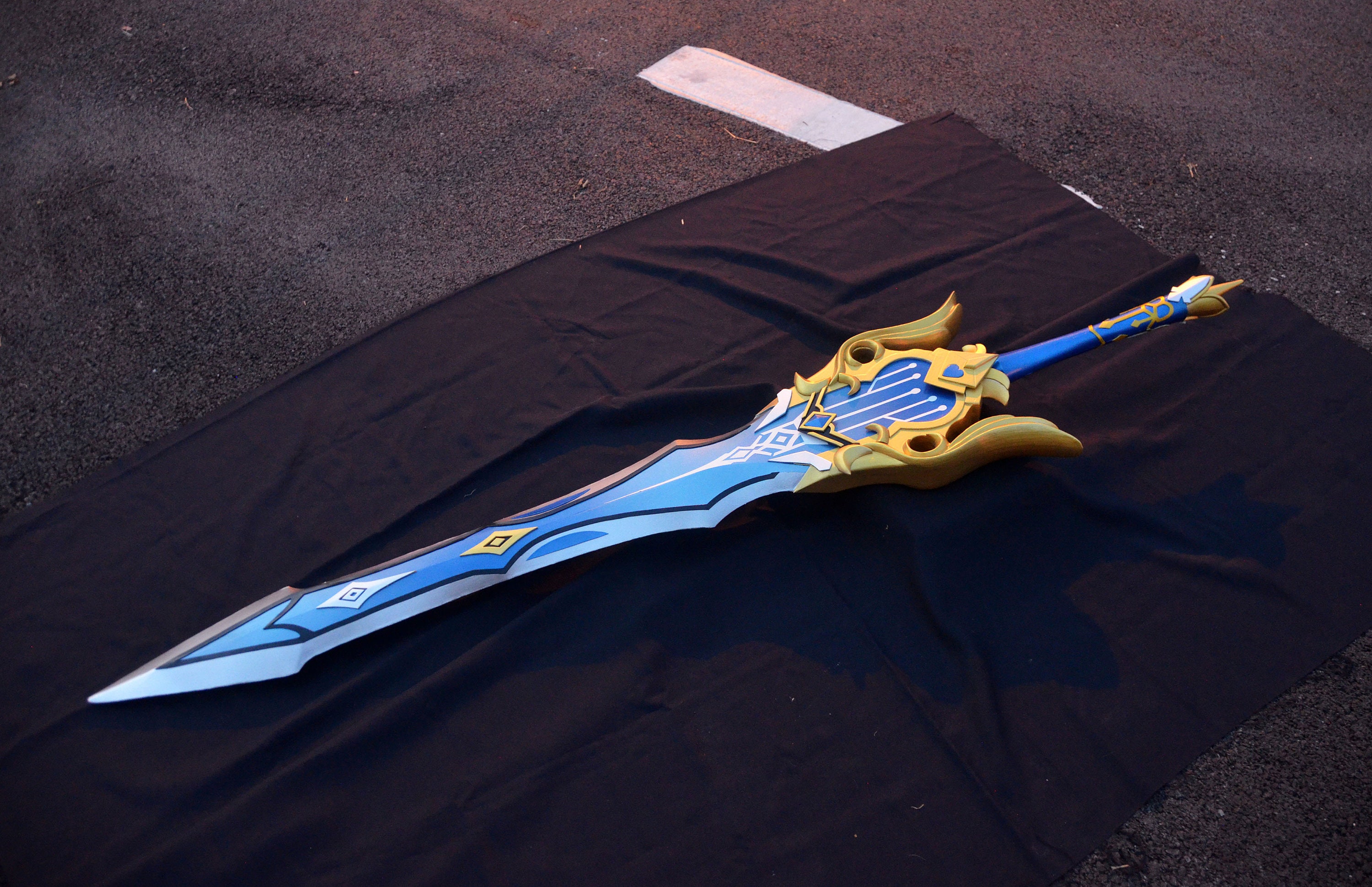 Genshin Impact Cosplay Prop - Song of Broken Pines, Digital DIY ...