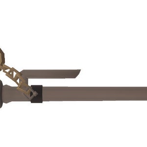 Genshin Impact Cosplay Prop Shikanoin Heizou's Jitte Jutte Sword ...