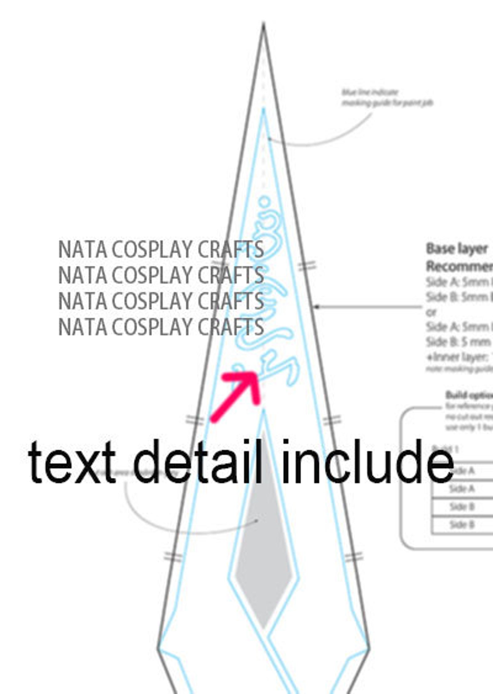 Genshin Impact Cosplay Prop Vortex Vanquisher, DIY Digital Template ...