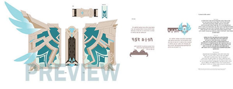 Genshin Impact Cosplay Prop - Skyward Atlas DIY Digital Template ...