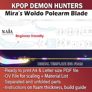 Mira Kpop Demon Hunters Spear - Etsy