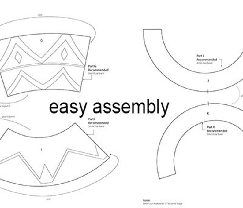 Genshin Impact Cosplay Prop - Blackcliff Slasher Digital DIY Template ...