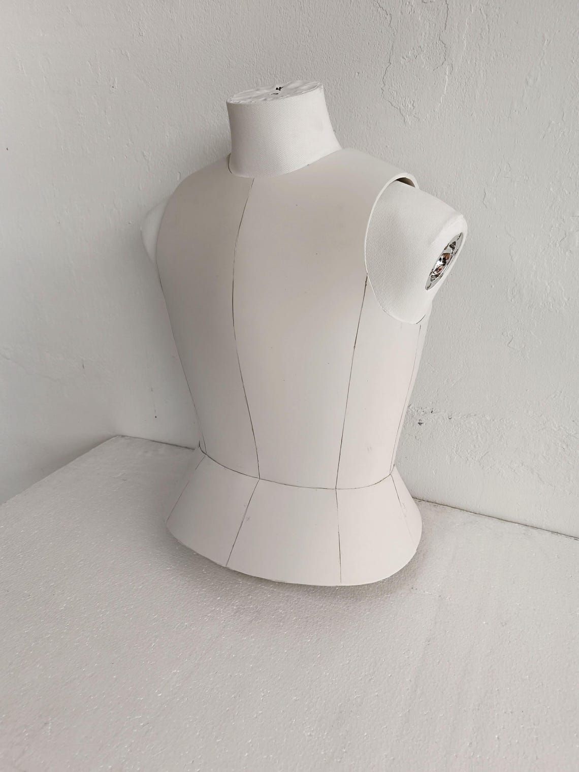 Simple Knight Breastplate Chest Plate Pattern Template - EVA Foam ...