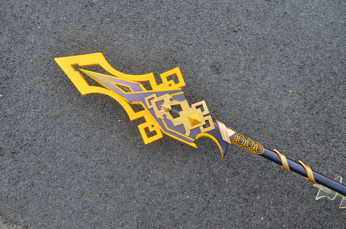 Genshin Impact Cosplay Prop Vortex Vanquisher DIY Digital - Etsy