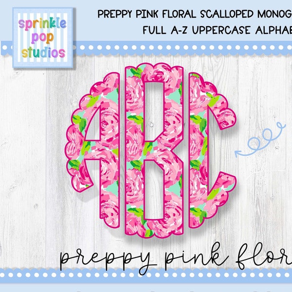 Lilly Pulitzer Font - Etsy
