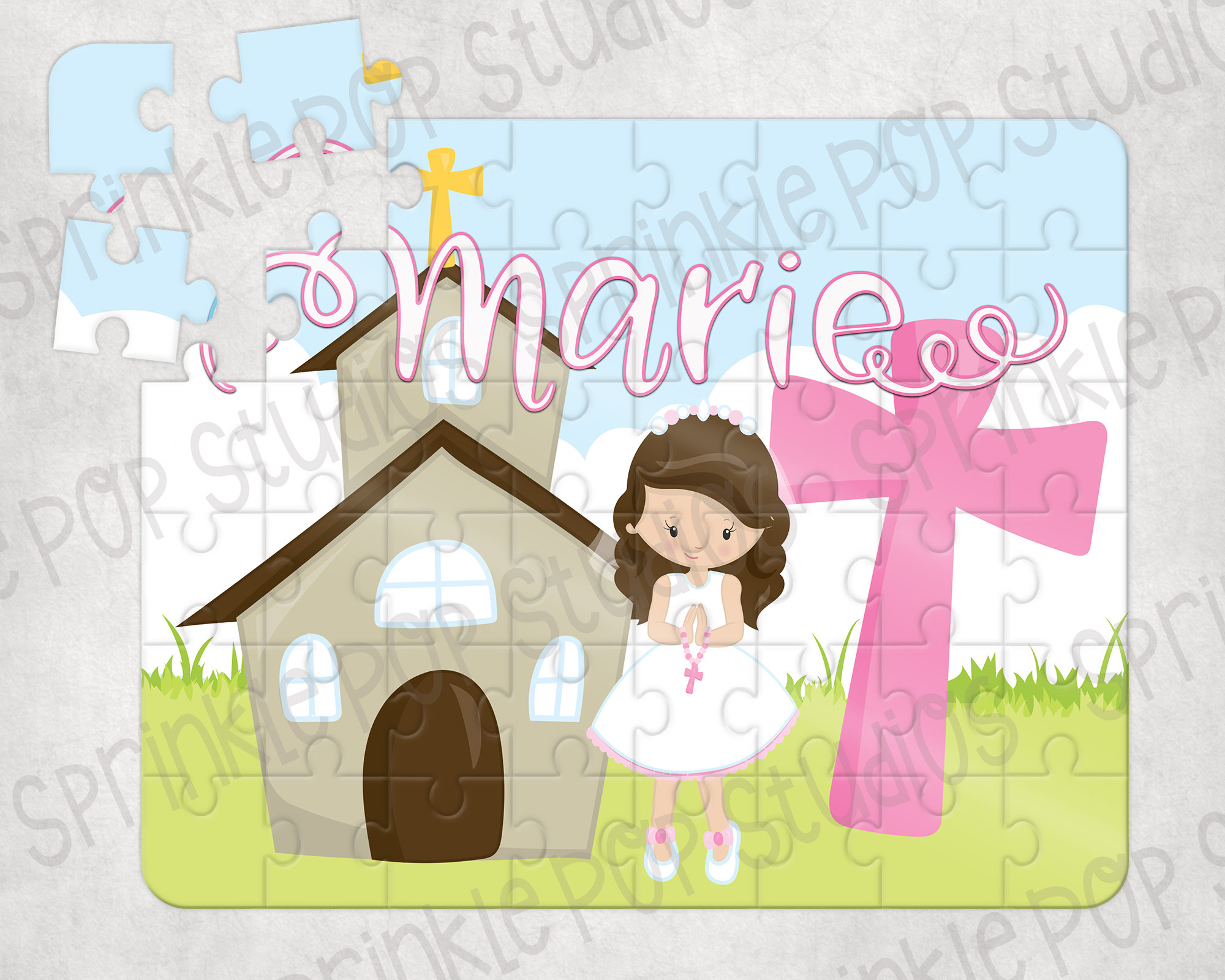 First Communion Design Template Bundle Set of 6 Boys and - Etsy