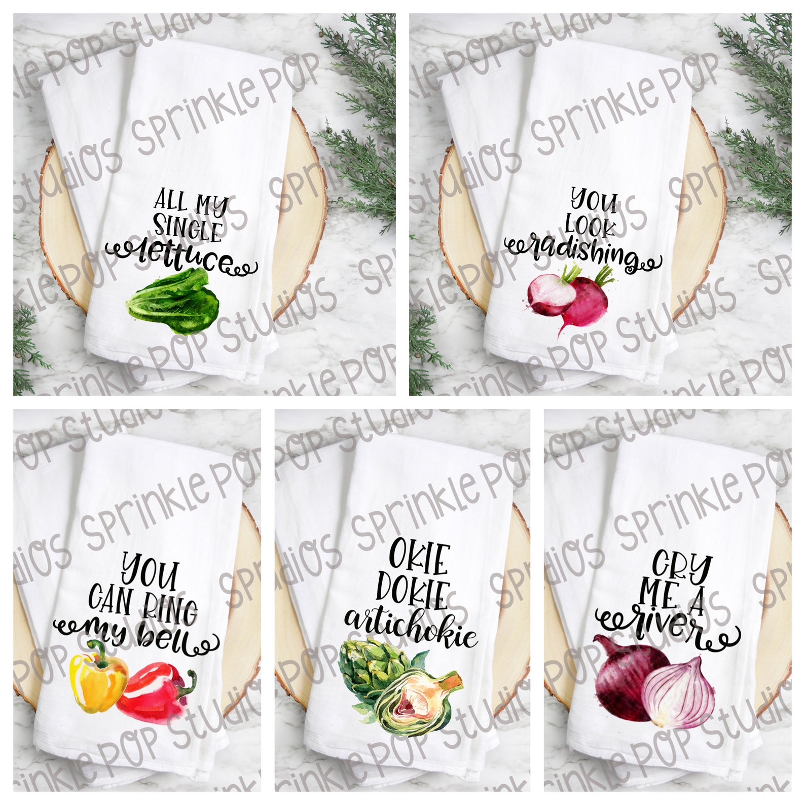 Exclusive Pun Design Bundle ~ All 46 Designs Shown - Etsy