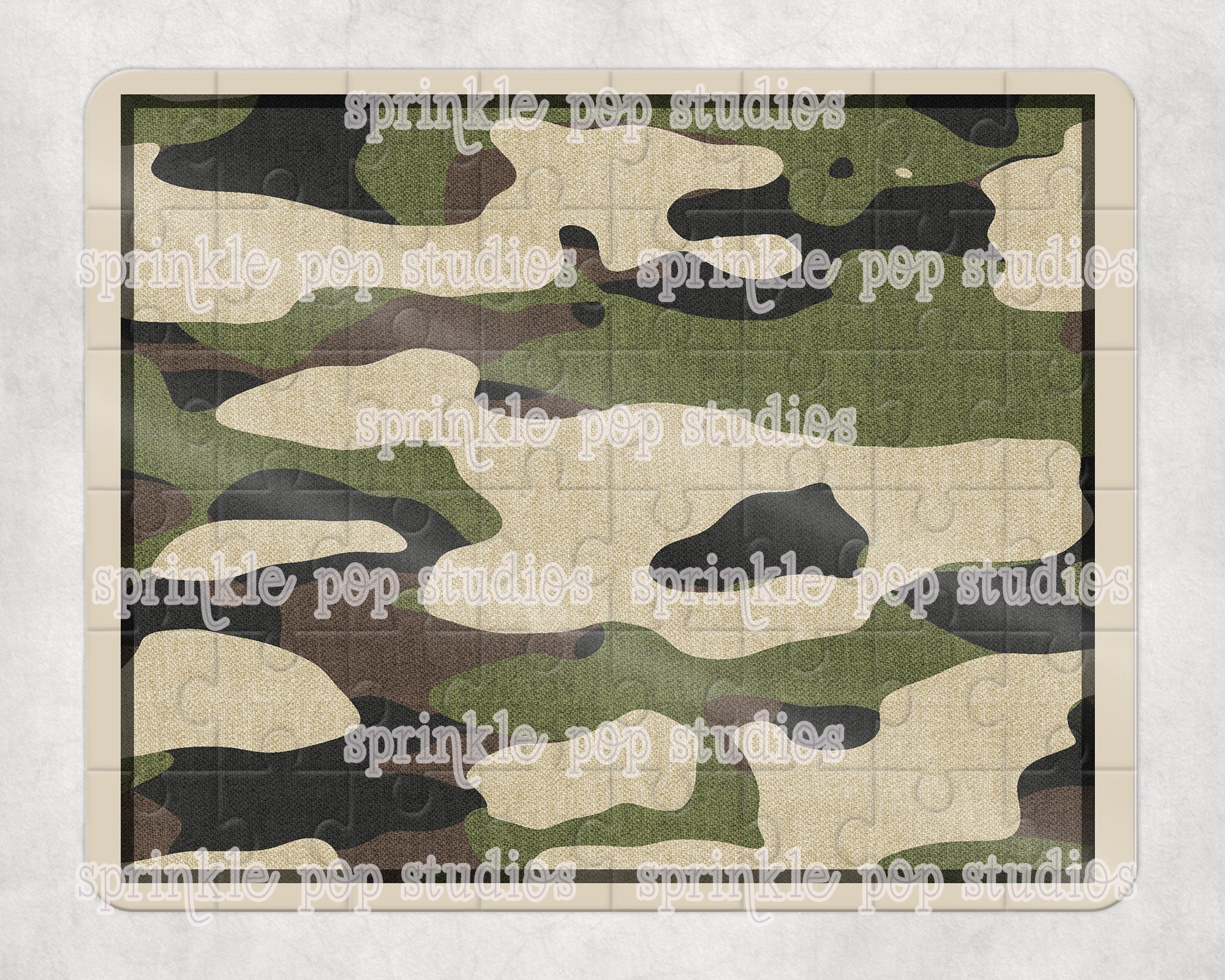 Green Camouflage Sublimation Design Template Green Camo | Etsy