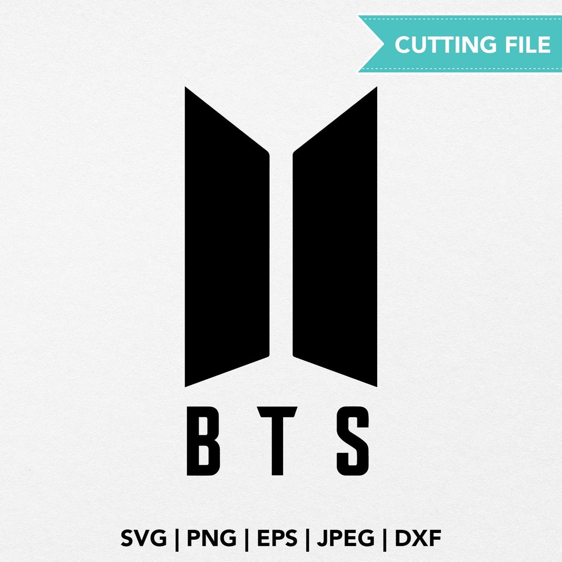 BTS logo BTS instant download BTS svg Kpop | Etsy