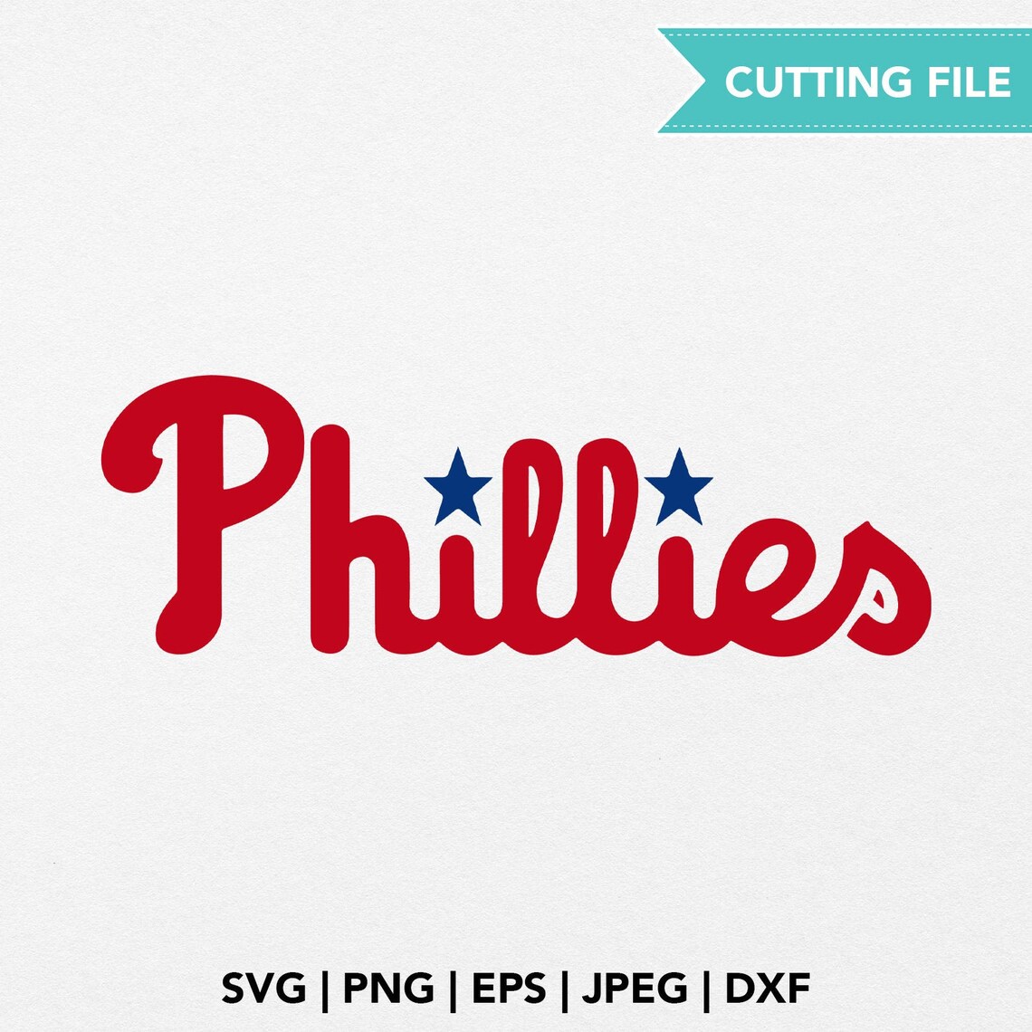 Phillies SVG Phillies Cricut Phillies Silhouette Phillies | Etsy
