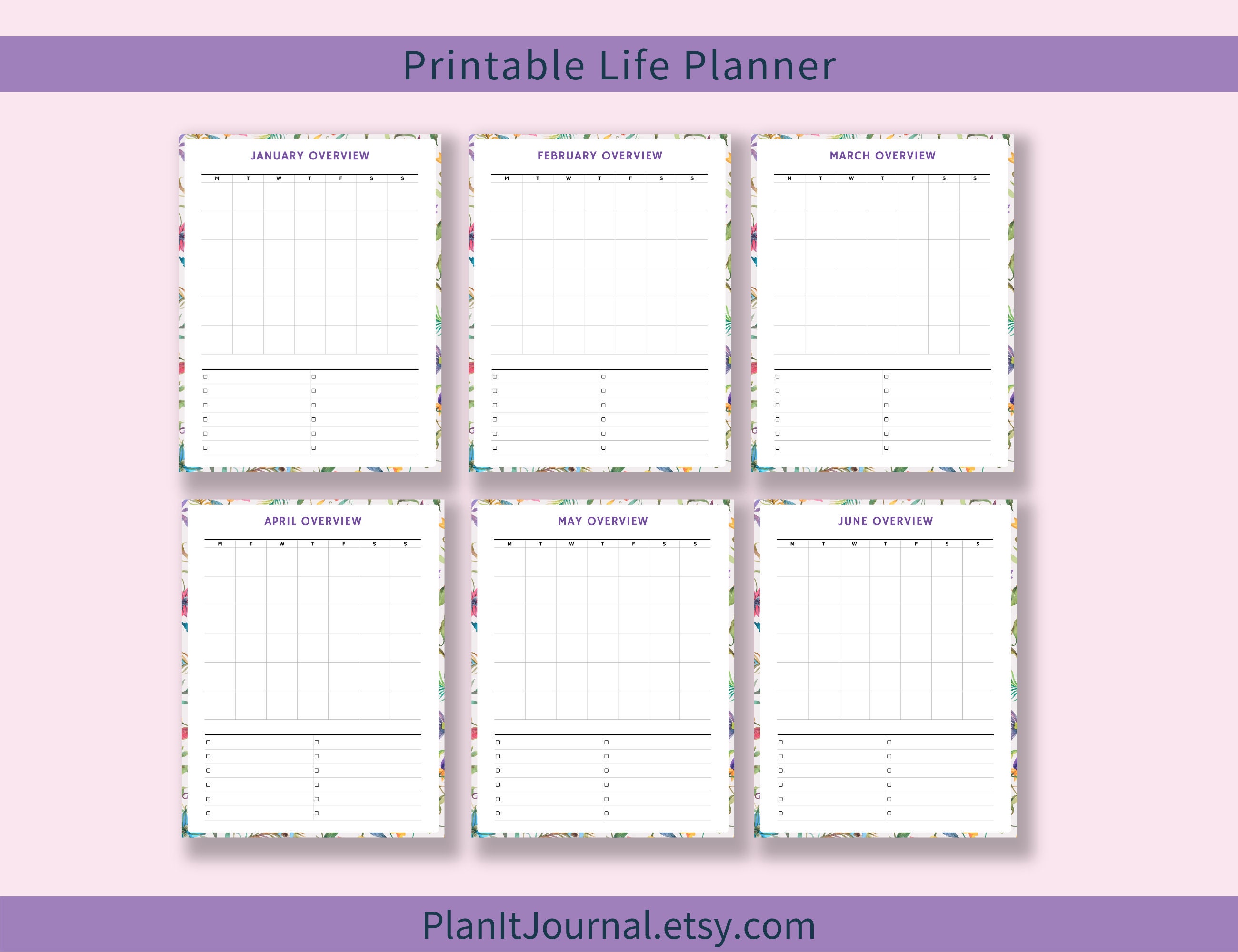 Printable Life Planner, Life Management Planner, Best Life Planner ...