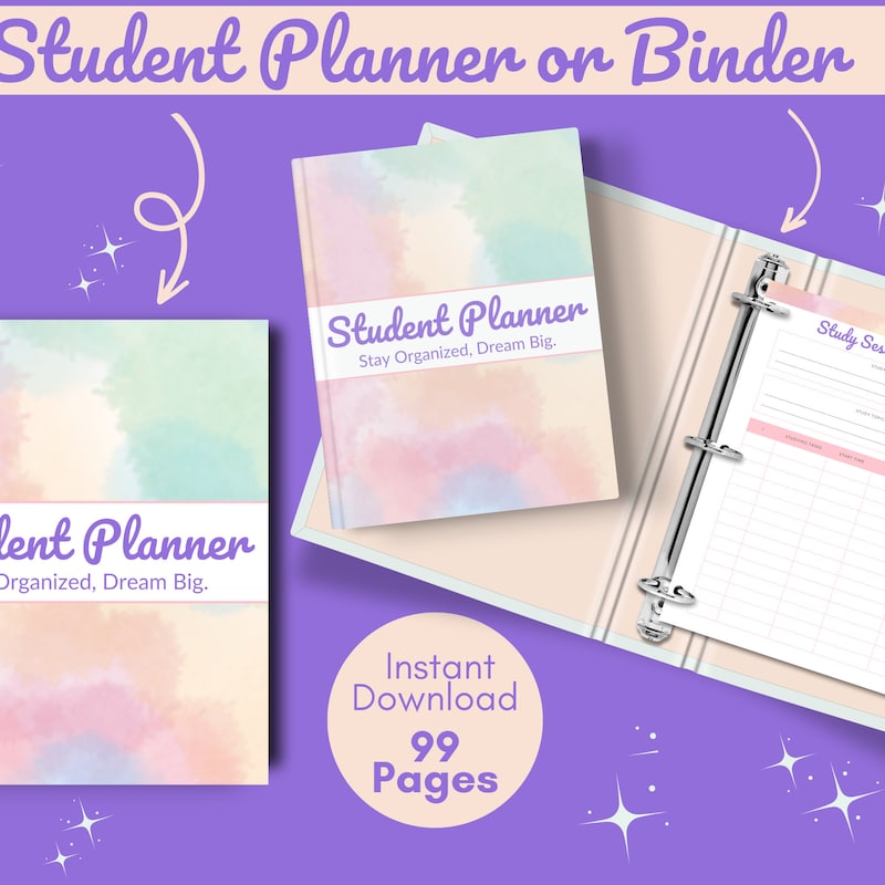 Student Planner - Etsy