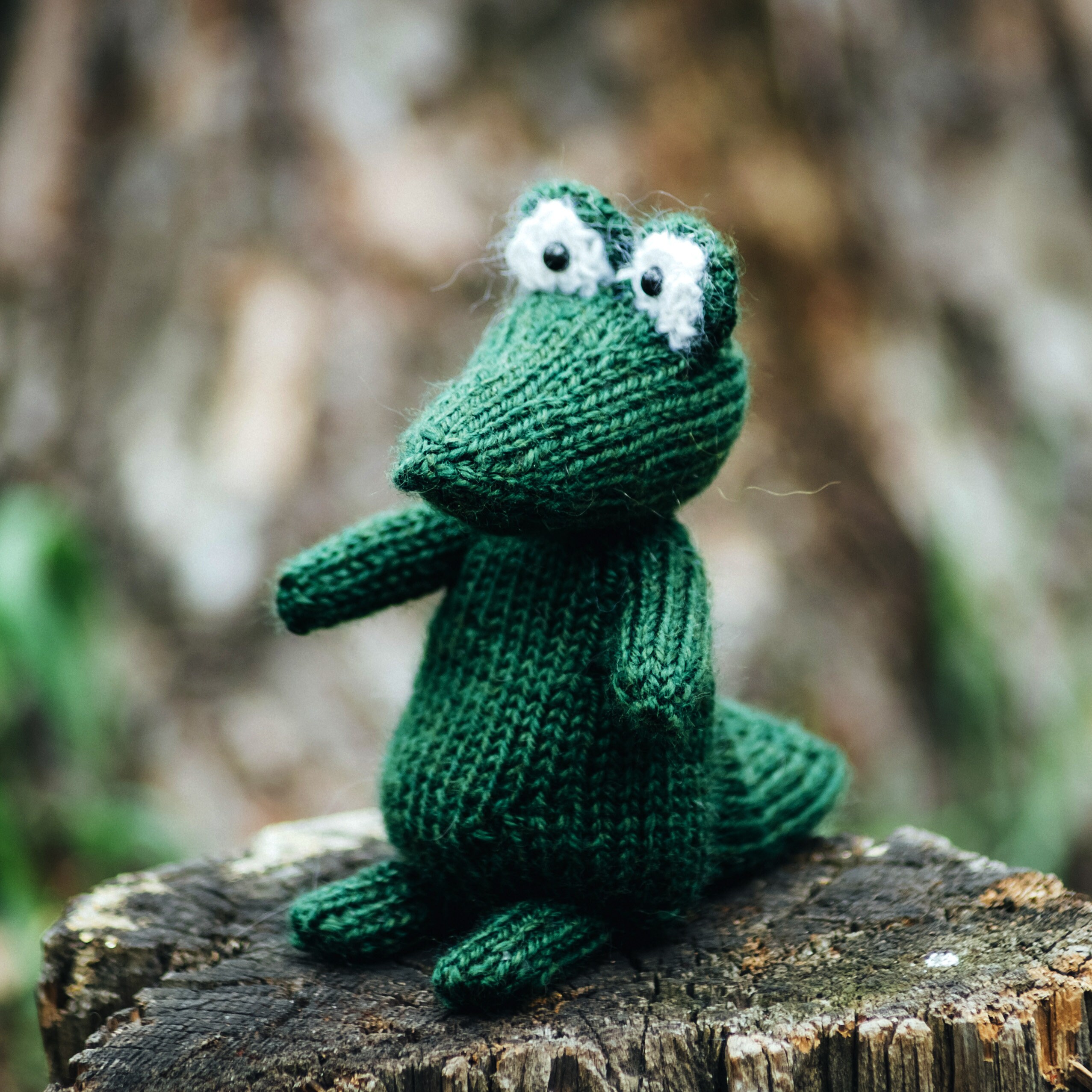 Realistic mini Crocodile KNITTING PATTERN Alligator knitting | Etsy