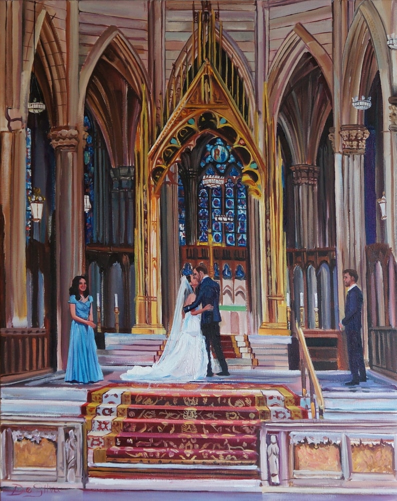 Live Wedding Painting, Destination Wedding Painter, Wedding Artist ...