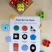 Printable Shapes Matching Game, Preschool Math Worksheet, Activities ...