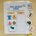Preschool Printable Weight Sorting Game, Busy Book Page, Physics ...